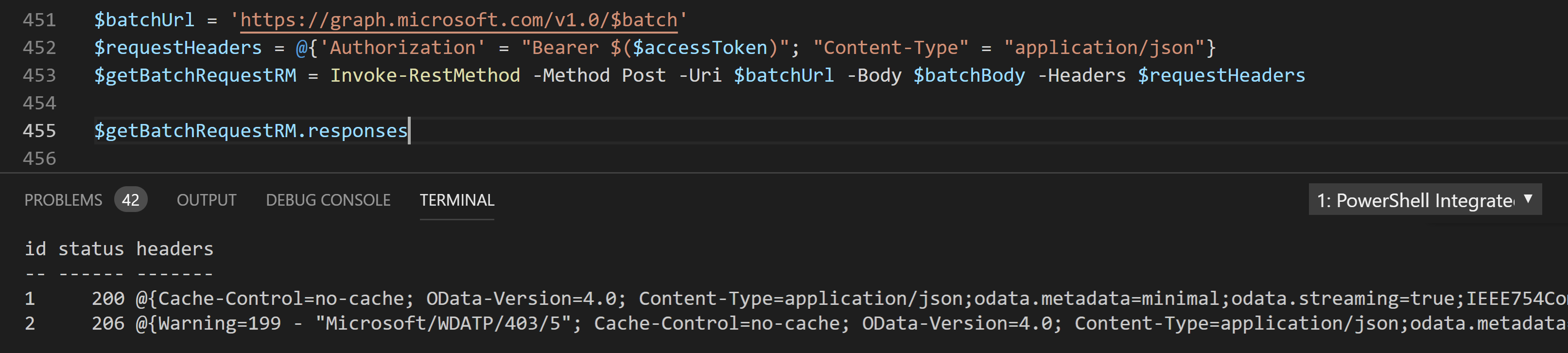 Batching Microsoft Graph Api Requests With Json Batching And Powershell