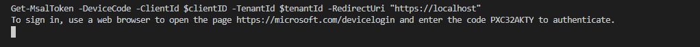 Microsoft Graph Using Msal With Powershell And Delegated Permissions